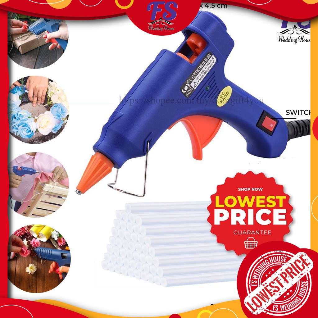 Hot Glue Gun/ Hot Melt Glue/ Gun Glue Stick/ Hot-melt adhesive / Gam ...