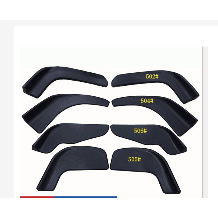 Car Front Deflector Spoiler Splitter Diffuser Bumper Canard Lip Body ...