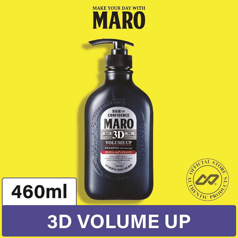 MARO 3D Volume Up Shampoo (460ml) | Shopee Malaysia