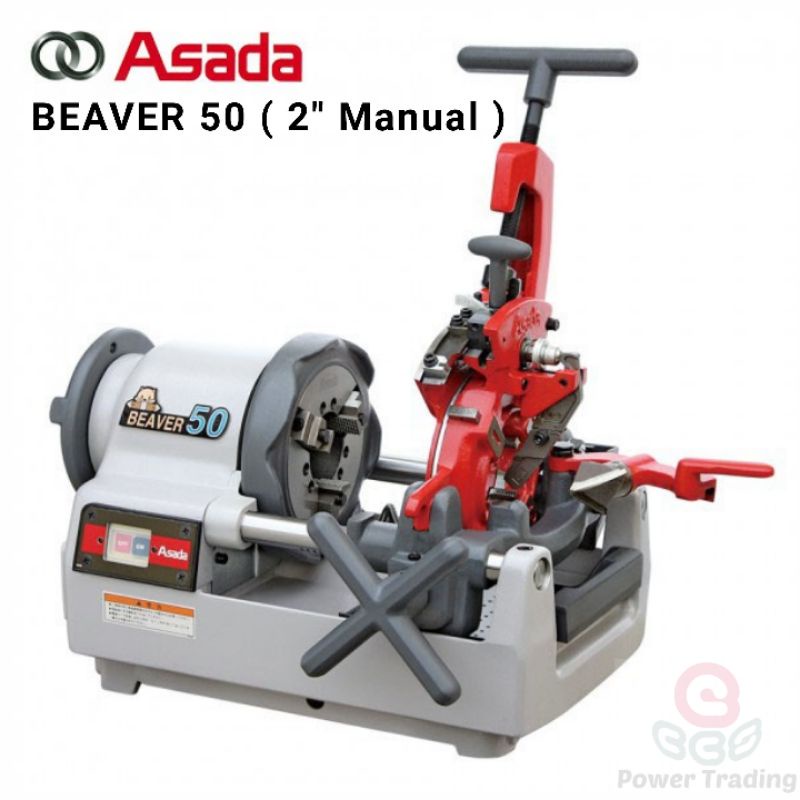PIPE THREADING MACHINE ASADA Beaver50 (2") | Shopee Malaysia