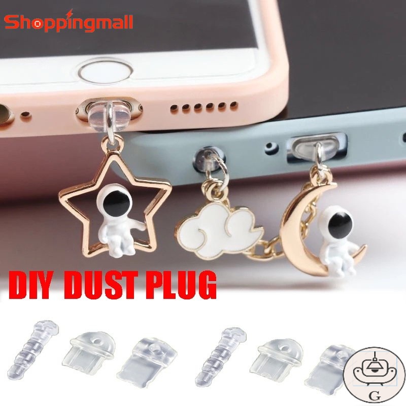 GS [Sunshine] 1/3Pcs Wear-resistant Transparent Earphone Plug/ Phone ...