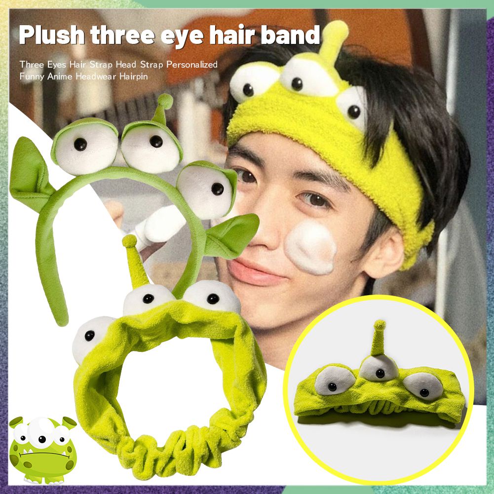 Disney Green Headband Alien Cosplay Costume Accessories Anime Three ...