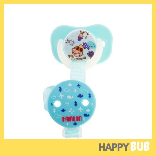 Farlin CHU CHU Cherry Pacifier with Chain (0 month) | Shopee Malaysia