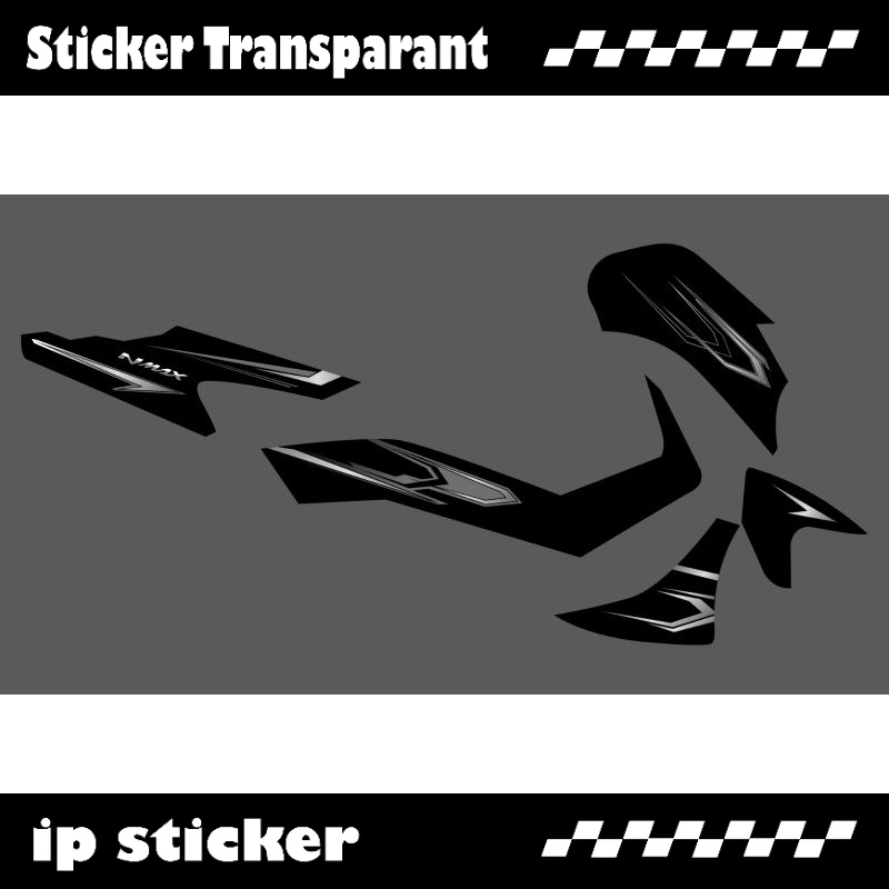 Stripping COSTUM YAMAHA NEW NMAX 155 Transparent VIRAL STICKER Can Be ...