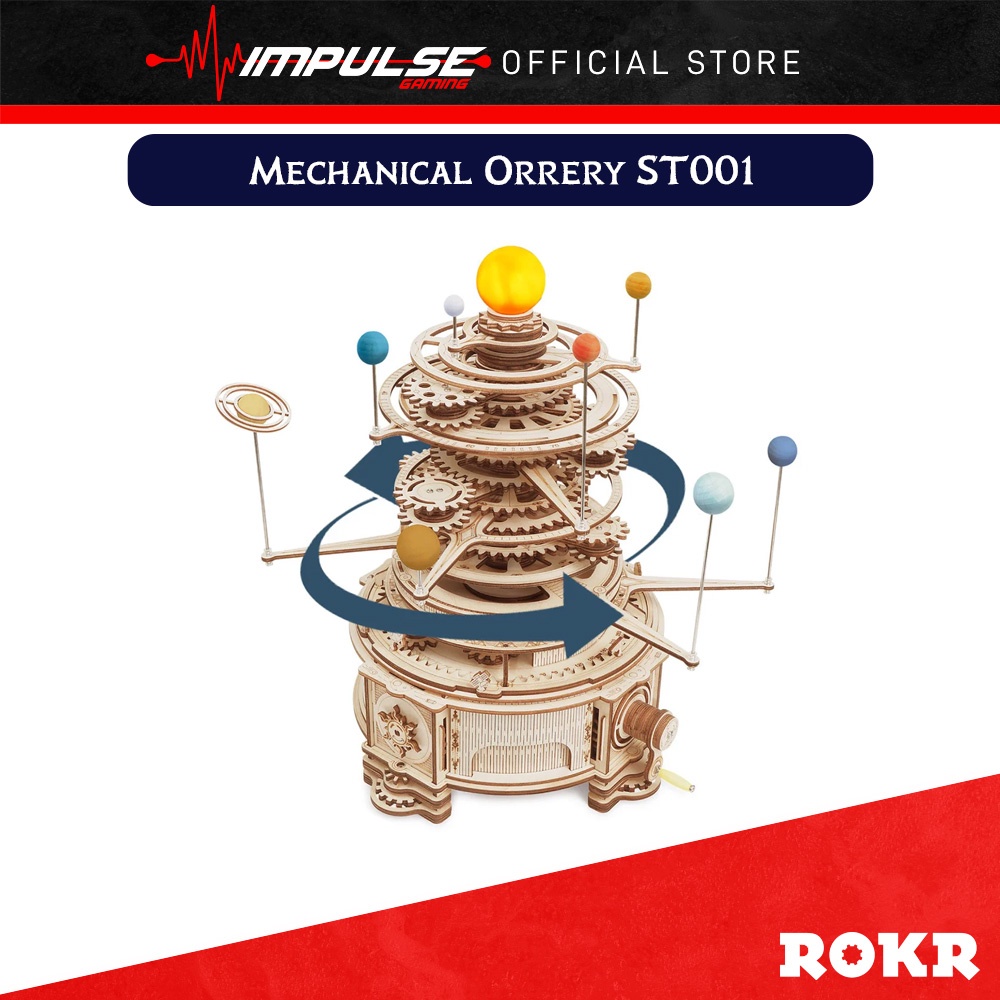 Robotime ROKR Mechanical Orrery ST001 | Shopee Malaysia