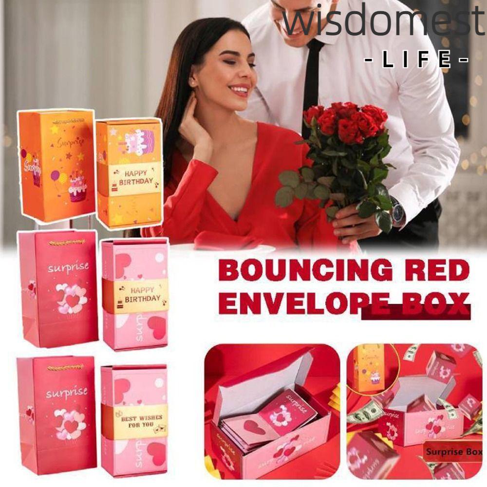 WISDOMEST1 Surprise Gift Box, Party Decorations Anniversary Pop-Up ...