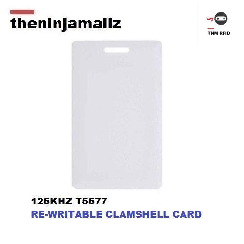 TNM 125Khz RFID Rewritable Thick Clamshell ID Card EM4305 T5577 for ...