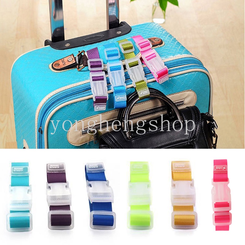 Adjustable Nylon Luggage Strap Luggage Anti-lost Strapping Outdoor ...