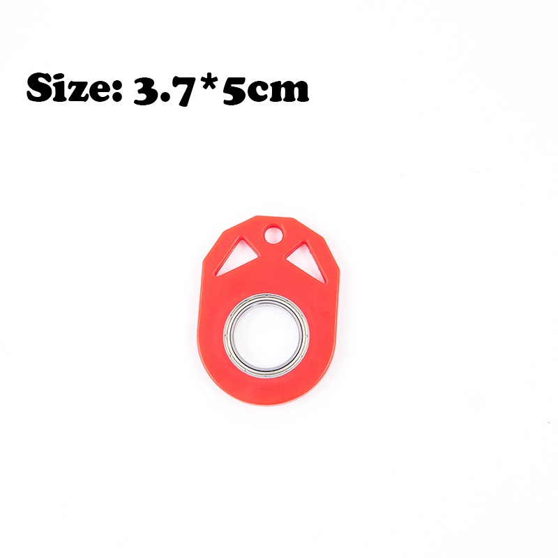 Metal Fingertip Rotation Keychain Hand Toy For Anxiety Relief Spinner ...