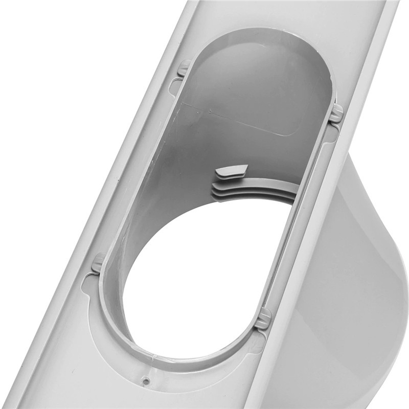 Portable Adjustable Window Kit Slide Plate Window Adaptor Tube ...