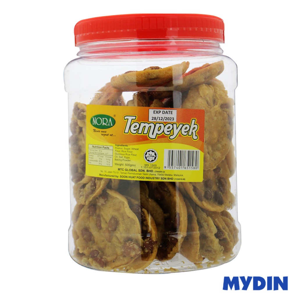 Nora Traditional Cookies - Tempeyek (550g) | Shopee Malaysia