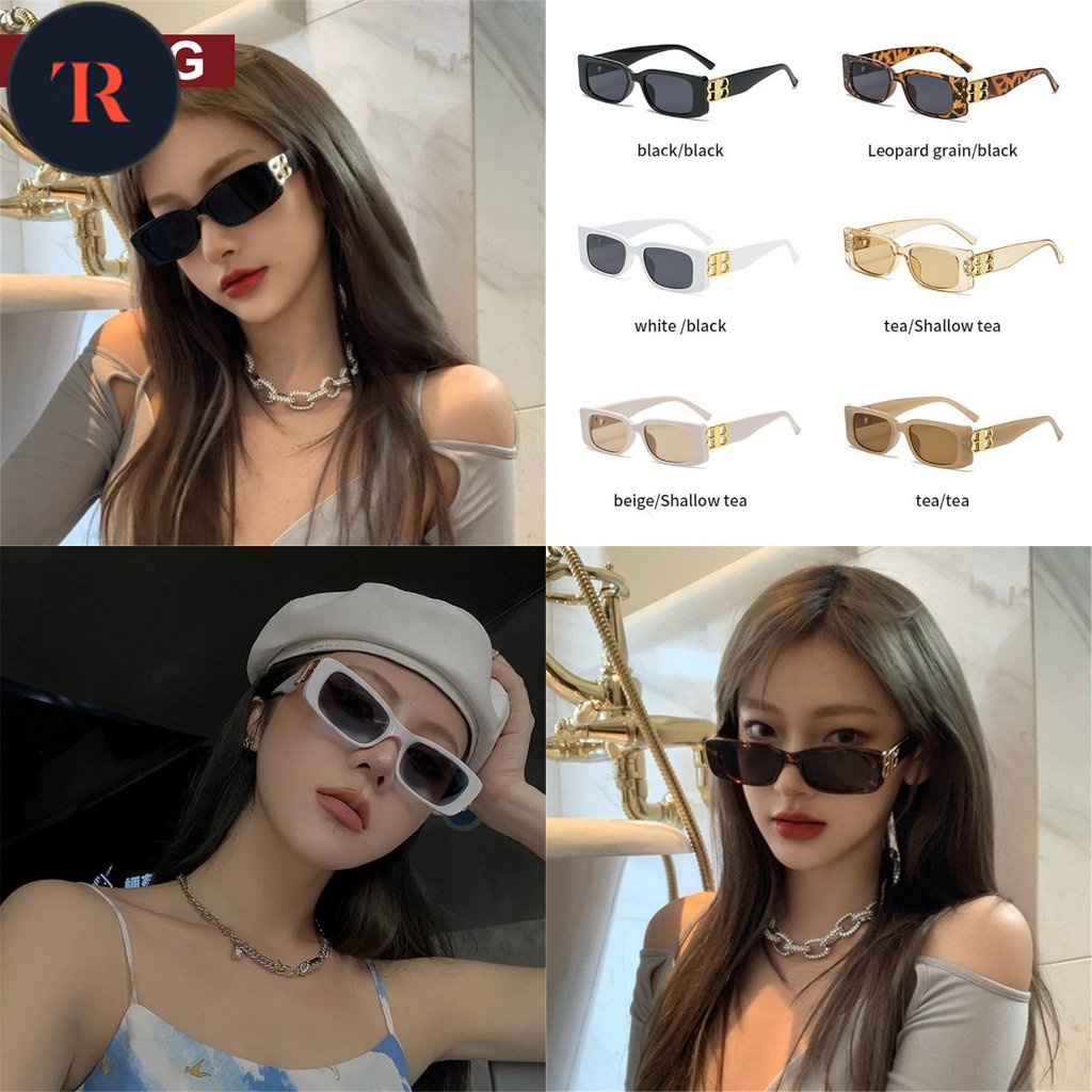 TR-6 Patterns Sunglasses New Seaside Summer Korean Retro Double ...