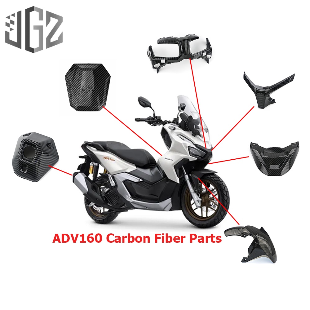 For HONDA ADV160 ADV 150 Carbon Fiber Set Body Kit Cover Fairing Cover ...