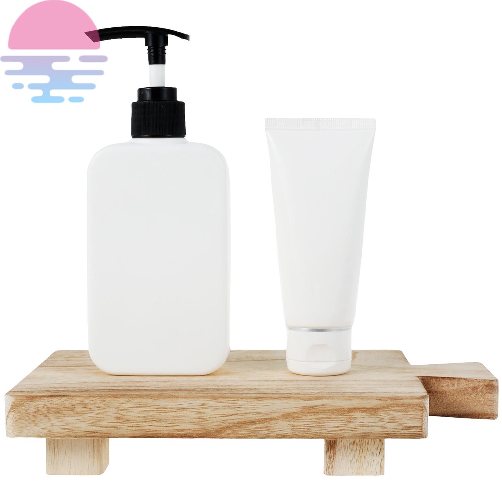 Wood Pedestal Stand Soap Stand Wood Riser Wooden Pedestal Tray for ...