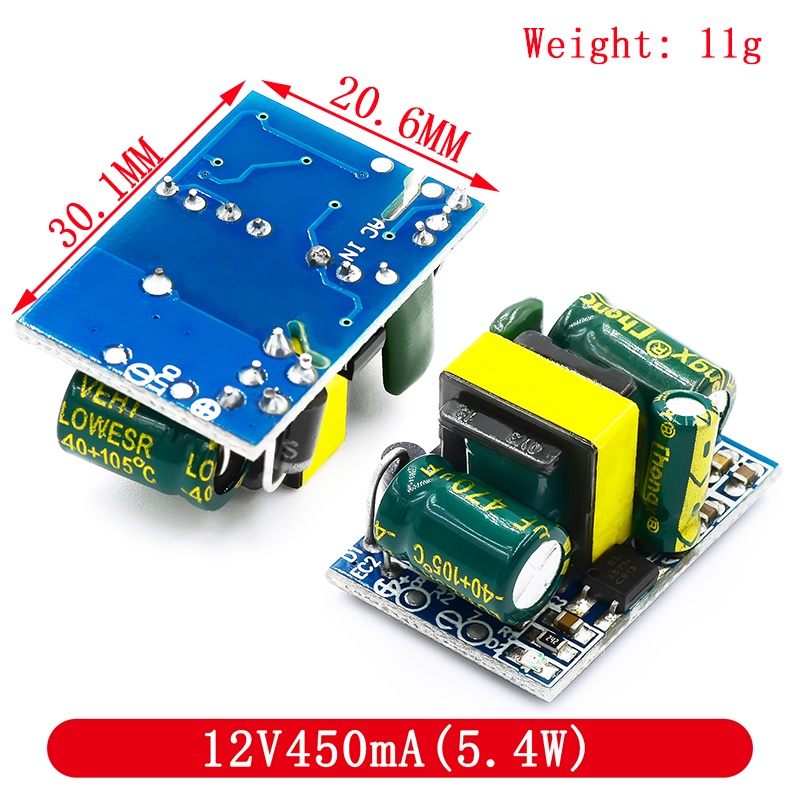 Ac Dc 12v 450ma 5v 700ma 3 5w Isolated Switch Power Supply Module Buck