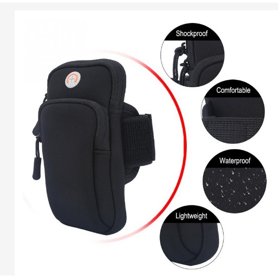 Sport Running Jogging Exercise Gym Arm Wrist Pouch Armband Phone Case ...