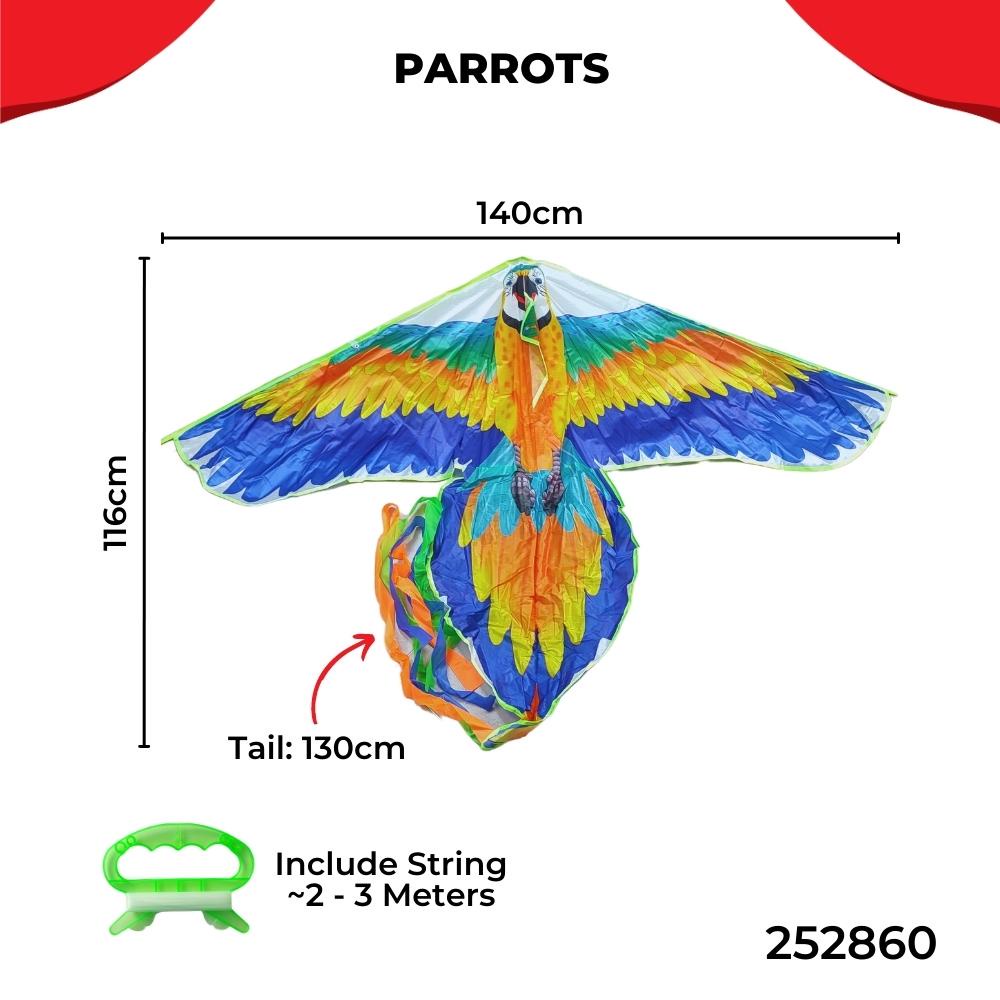 SUPERSAVE XL Flying Kite Set Toys Bird Beginner Eagle Kites Hawk String ...
