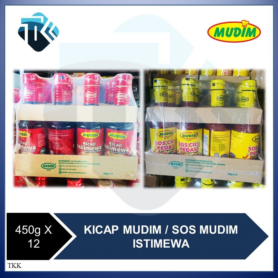 SOS CILI / KICAP MUDIM 450G X12 (Carton) | Shopee Malaysia