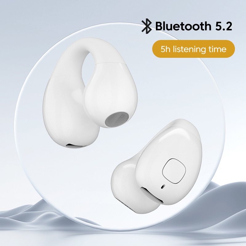 A6 Binaural OWS Handsfree Wireless Bluetooth Headset 5.3 in-Ear Sports Clip-on open Bluetooth ...