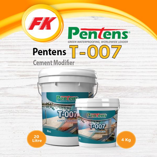 4Kg PENTENS T-007 4KG Cement Modifier T007 / Pentens t007 4kg | Shopee ...