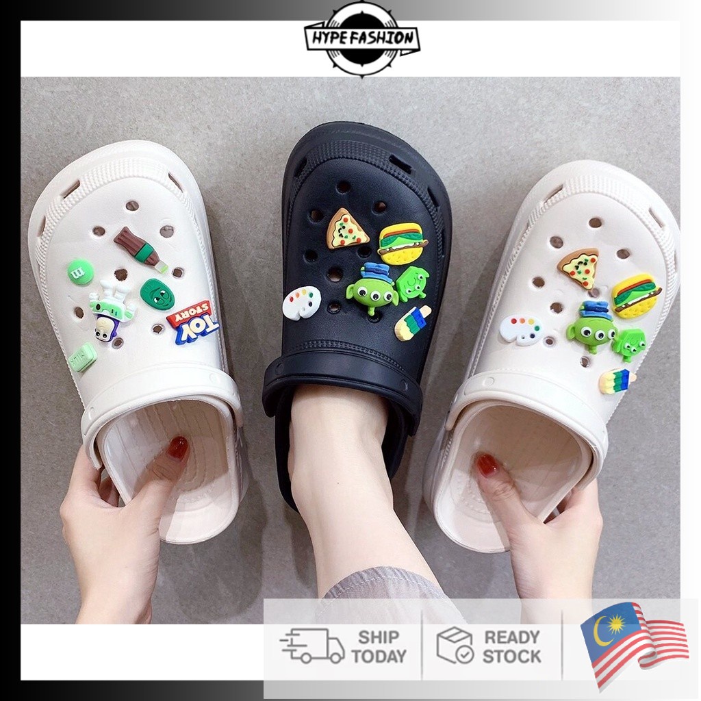 Kasut Crocs Perempuan Women Crocs Kasut Perempuan Women Crocs Sandals ...