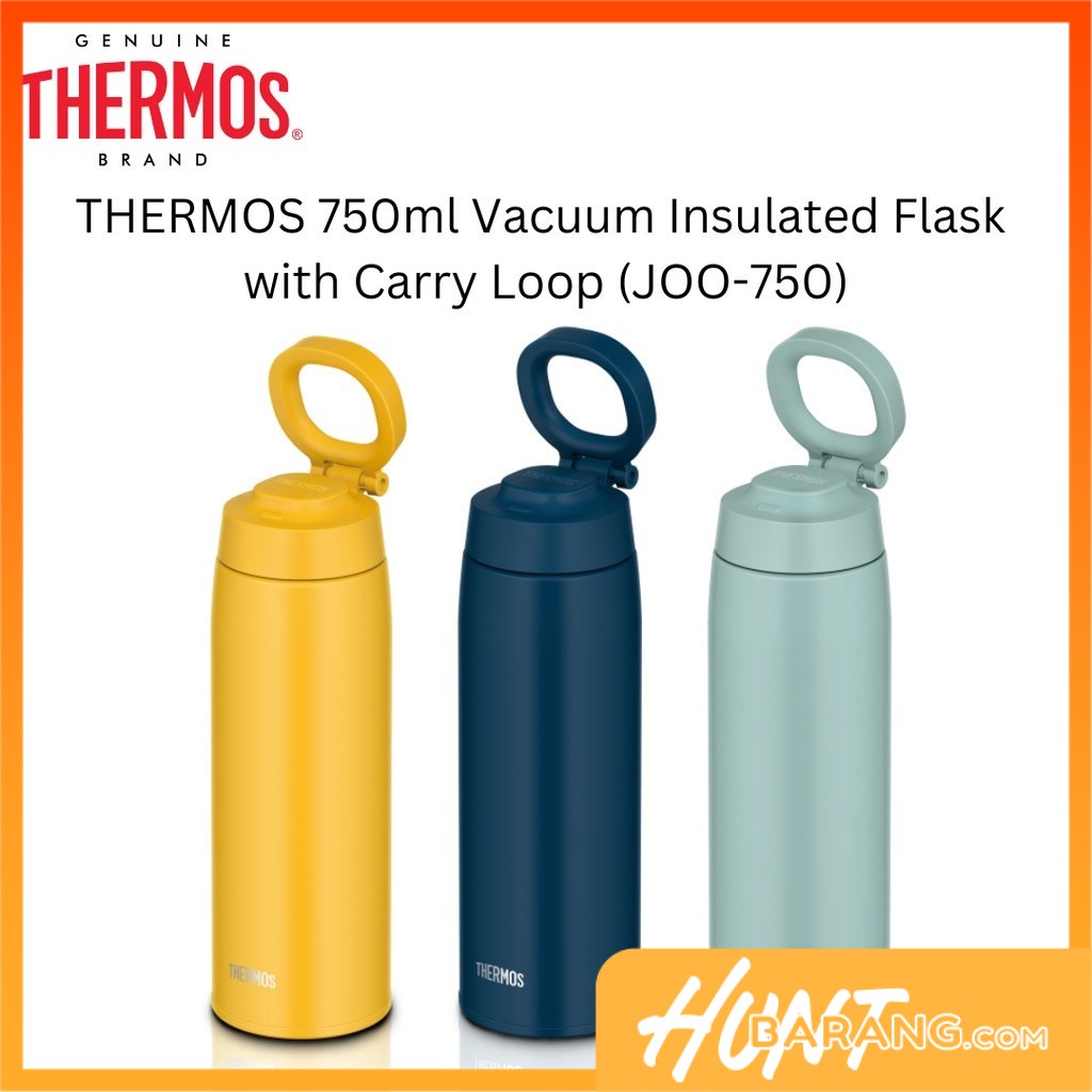 THERMOS 750ml Vacuum Insulated Flask with Carry Loop (JOO-750) | Shopee Malaysia