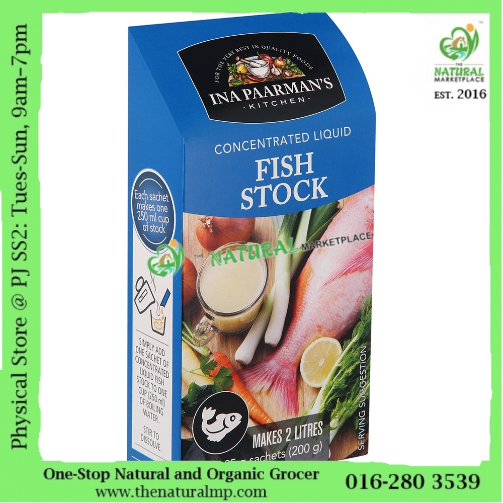 Ina Paarman's Concentrated Liquid Fish Stock 200g | Shopee Malaysia