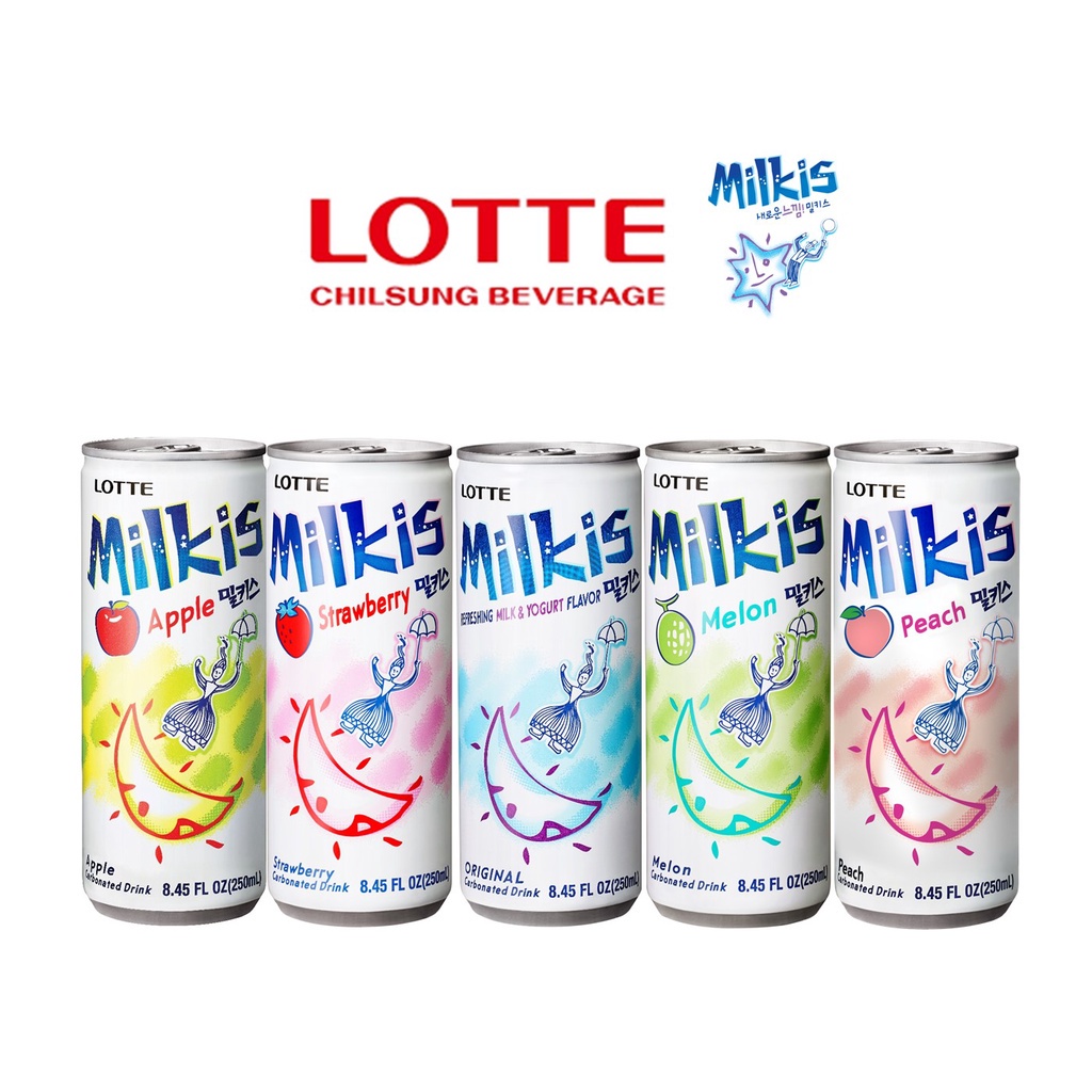 Korea Lotte Milkis Soda 250ML | Shopee Malaysia