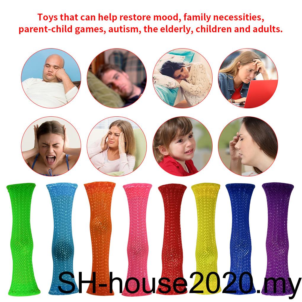 (runbu）Mesh & Marble Fidget Toy Stress/Anxiety Relief Adults Kids Toys ...
