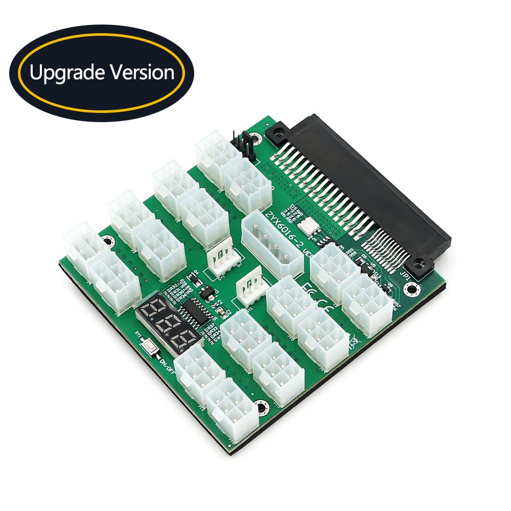Mining Breakout Board ATX 16 Ports 6Pin Power Supply Module for Dell ...