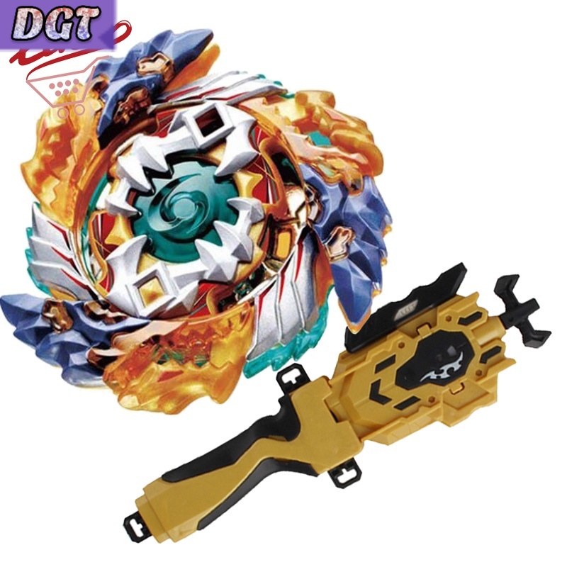 DGT Laike Beyblade Burst B-122 Starter Alloy Geist Fafnir B-88 Launcher ...