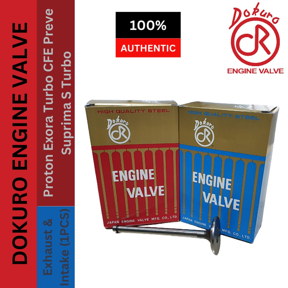 Engine Valve (Dokuro Japan) for Proton Exora Turbo CFE Preve Suprima S ...