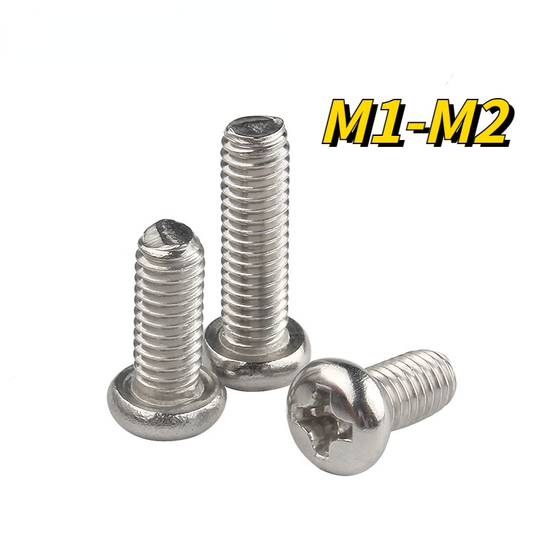 [XNY] Sus304 Phillips Round Head Screw Small Screw Mini Screw M1/M1.2 ...