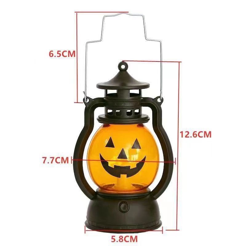 Halloween Decoration Portable Pumpkin Lantern Horror Props Spooky ...