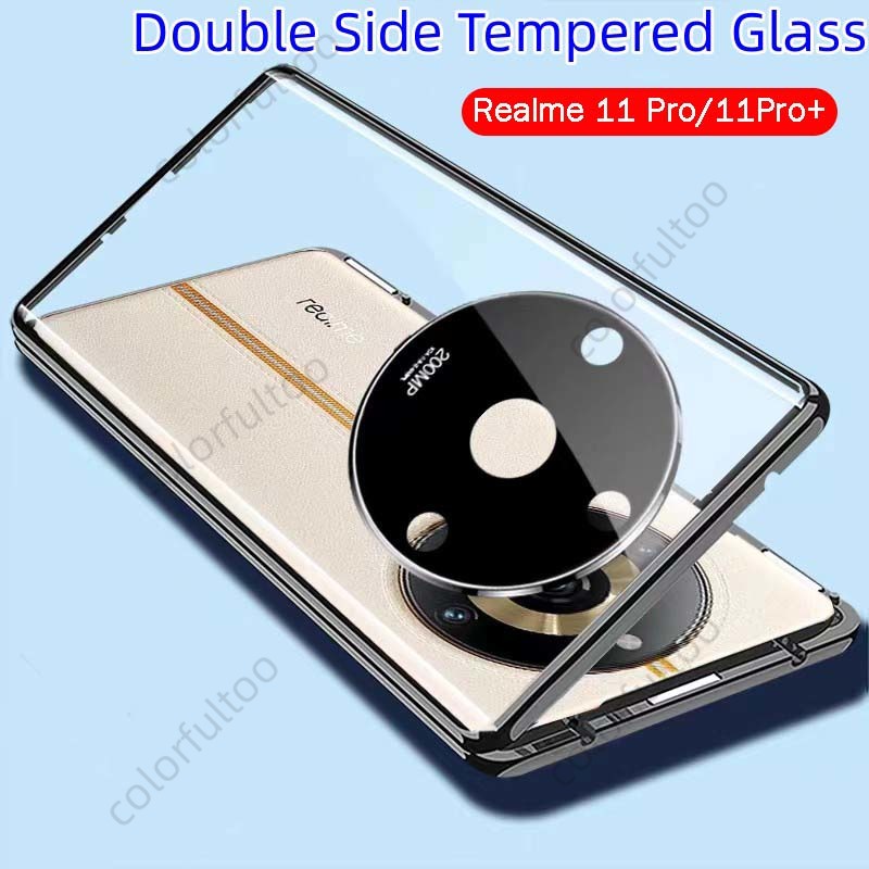 For Realme 11 Pro Plus + 11Pro 5G Double Sides Tempered Glass Phone ...