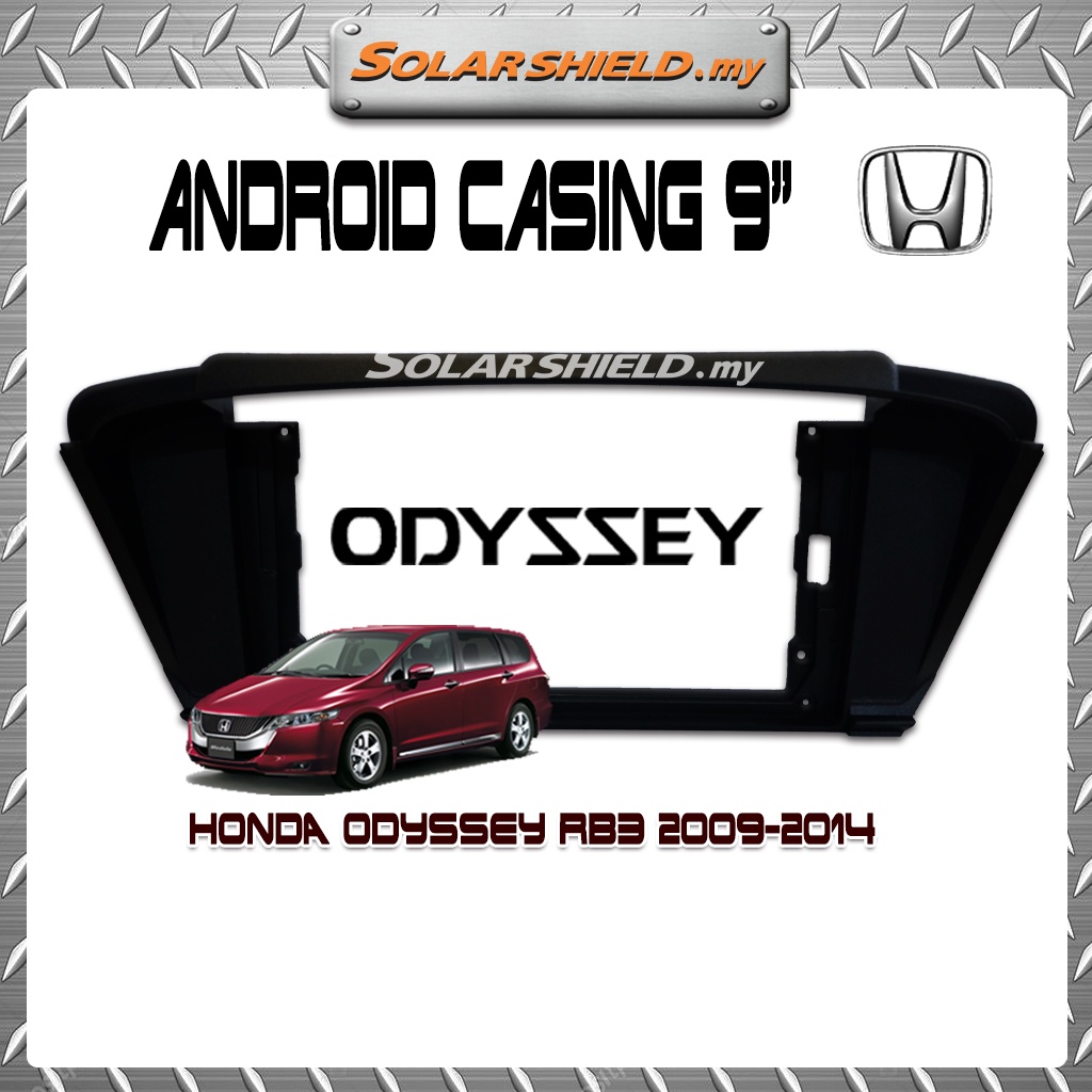 Honda Odyssey RB3 2009-2014 9'' Android Casing Black (With Socket ...