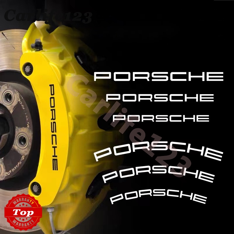 Porsche Caliper Sticker Cayman Cayenne Macan Paramera 718 Brake Hub ...