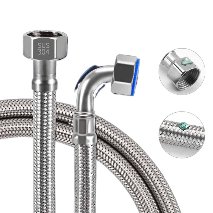 Hose pipe elbow pipe stainless steel hose water pipe hose length 20 ...