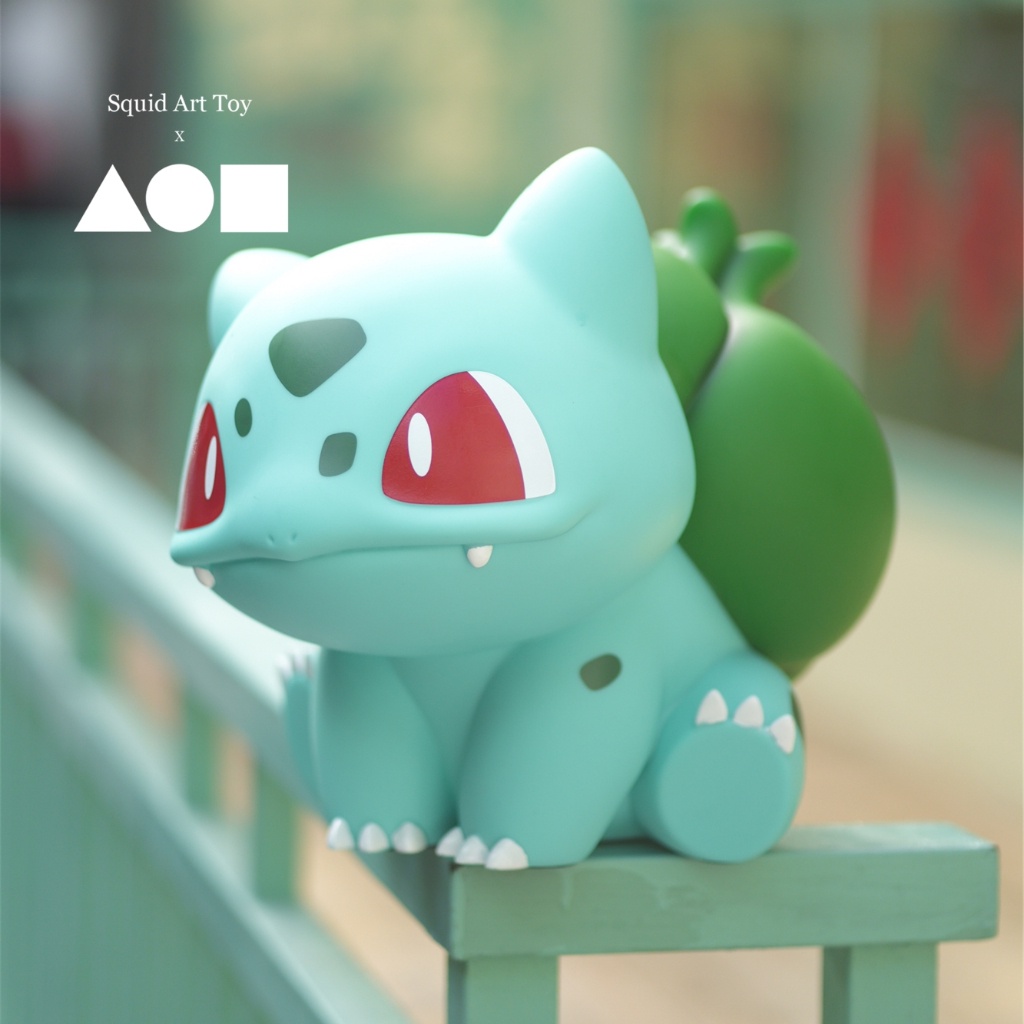 Bulbasaur 1:1 Scale Pokemon PVC Model Figure Toys House Decoration 3D ...