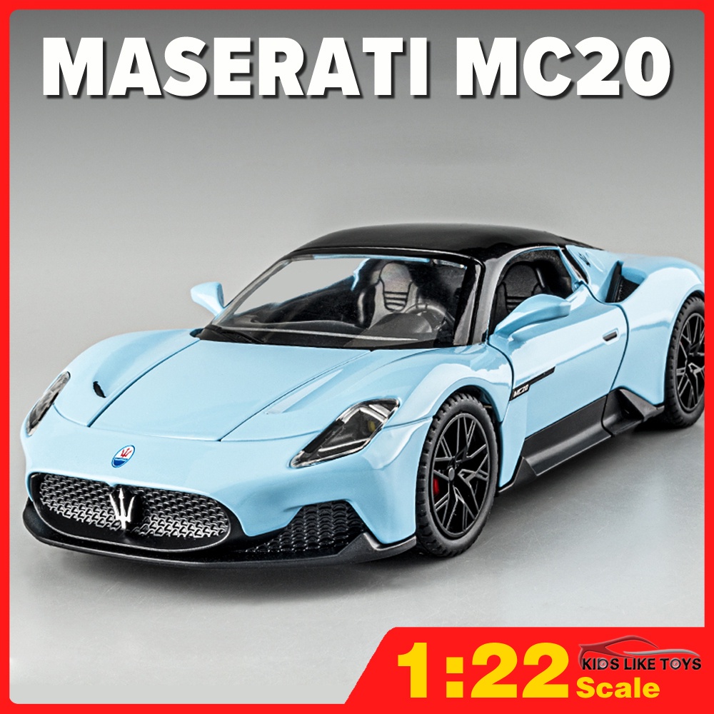 KLT Scale 1/22 Maserati MC20 Metal Alloy Toys Car Model Diecast Vehicle ...