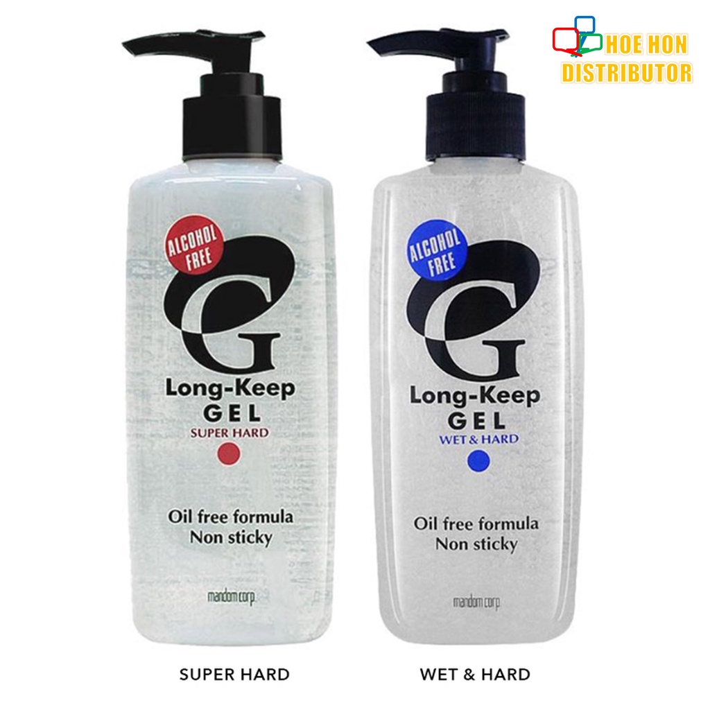 Mandom Gatsby Styling Long Keep Hair Gel Super Hard Wet & Hard 350g ...