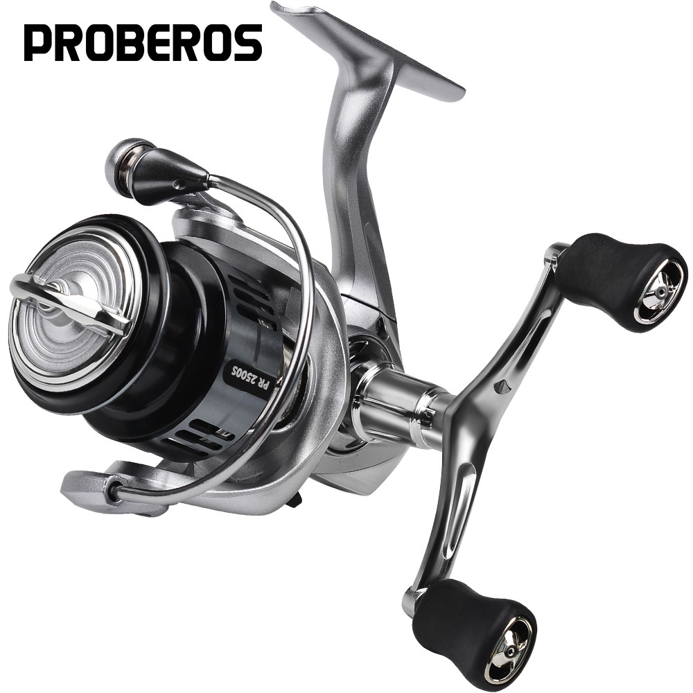 PROBEROS Spinning Reel with Extra Balance Bar 1500-2500 Series Left ...