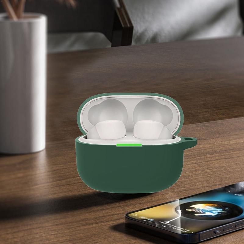 Soft Silicone Shell Earphone Case For Sony LinkBuds S Wireless Earbuds ...