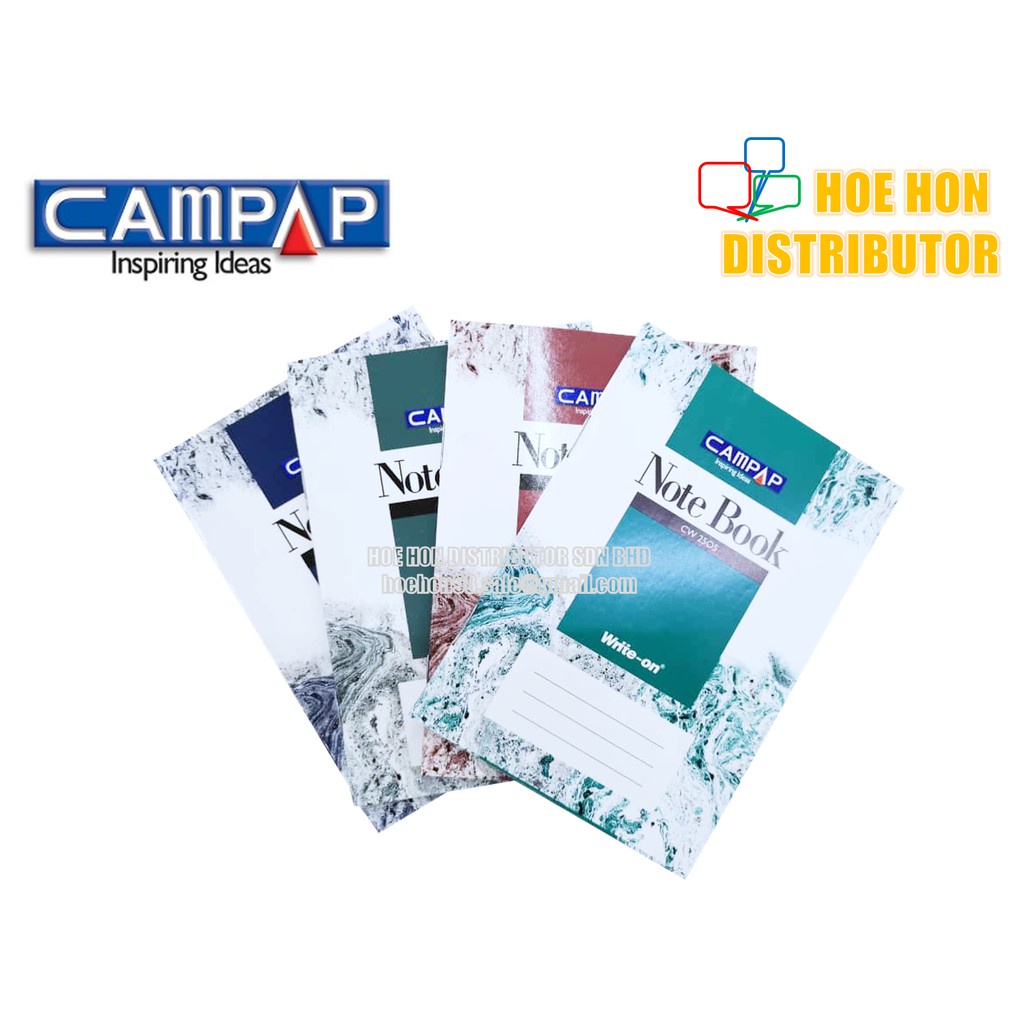 Campap Write on A6 60gsm 80 Pages / CW 2505 Exercise Note Book (Small ...