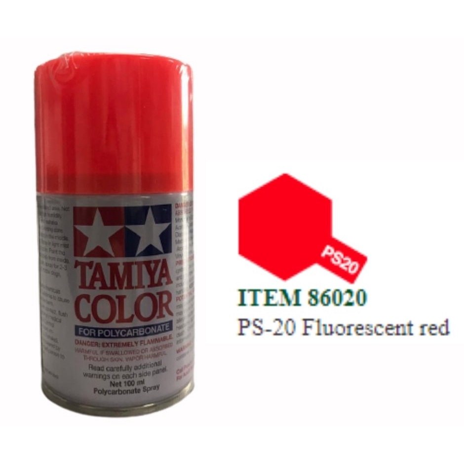 TAMIYA PS Spray Paint Various Colour PS1-PS20 , for Polycarbonate ...