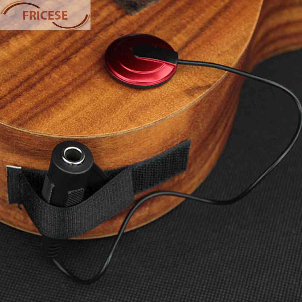 New Piezo Contact Microphone Pickup For Guitar Violin Banjo Mandolin ...