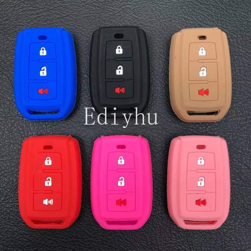 TOYOTA AVANZA VELOZ NEW AGYA key Cover Silicon remote key case holder ...