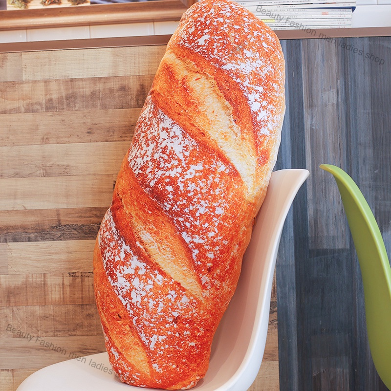 Stuffed French Bread Cushion Doll Soft Plush Pillow Home Bed Sofa Room ...