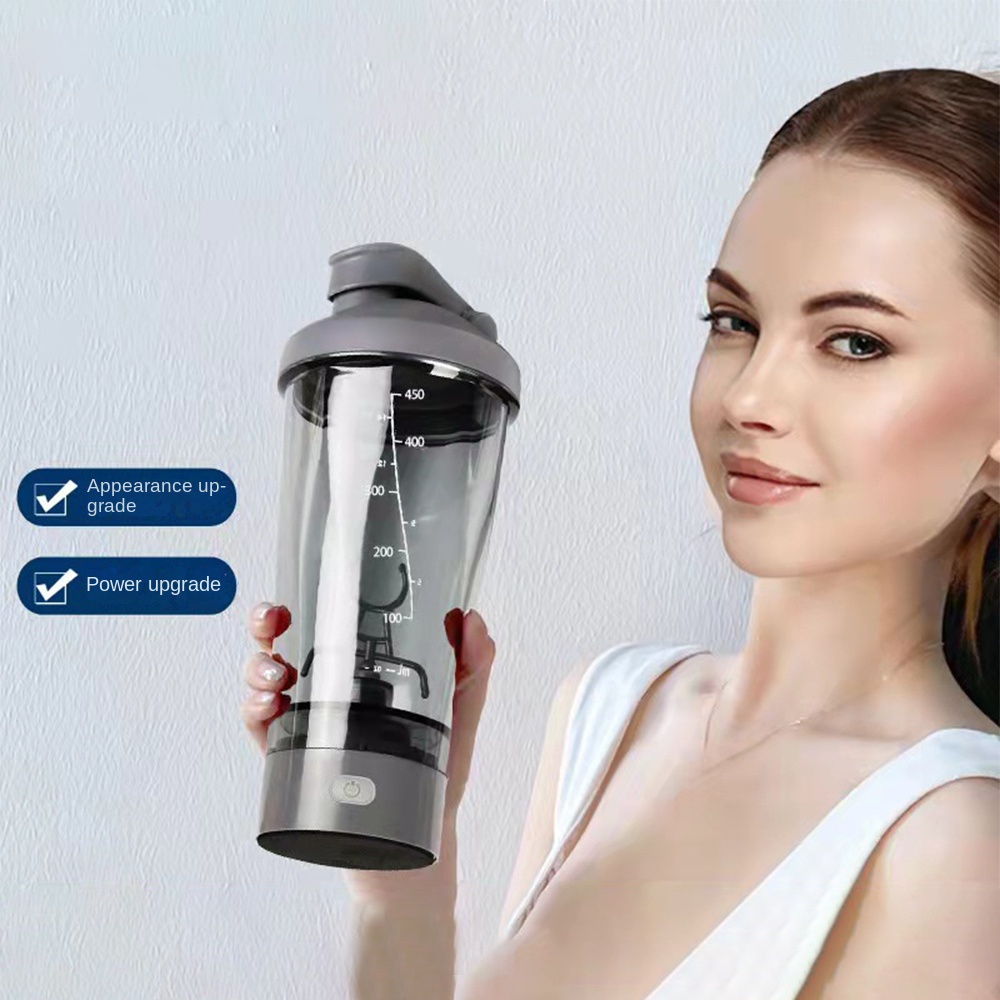 USB Rechargeable High Grade Electric Rotary Cup Automatic Stirring ...