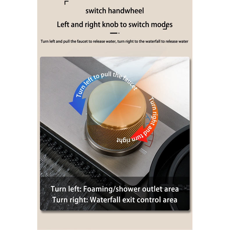 [BUY 1 FREE 10 GIFTS] Waterfall 6845 Premium Nano Sink Package Deals ...